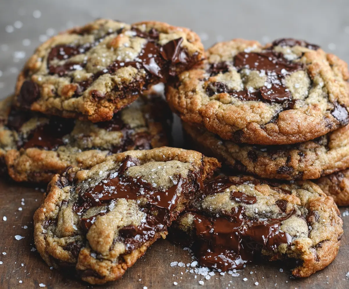 Irresistible Sourdough Discard Chocolate Chip Cookies - Food From My Heart