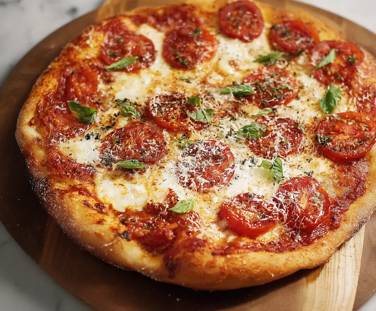 Margarita pizza - Food From My Heart